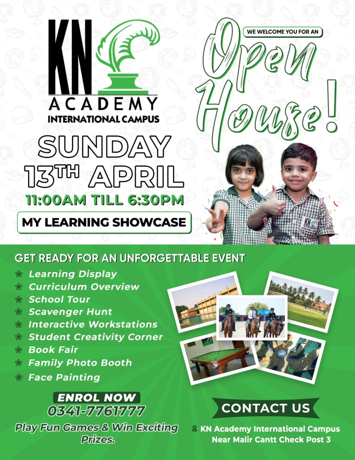 Open House My Learning Showcase – KN Academy